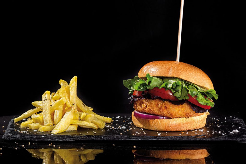 Crunchy chicken burger – PCS